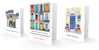 Personalised Greetings Cards for Estate Agents